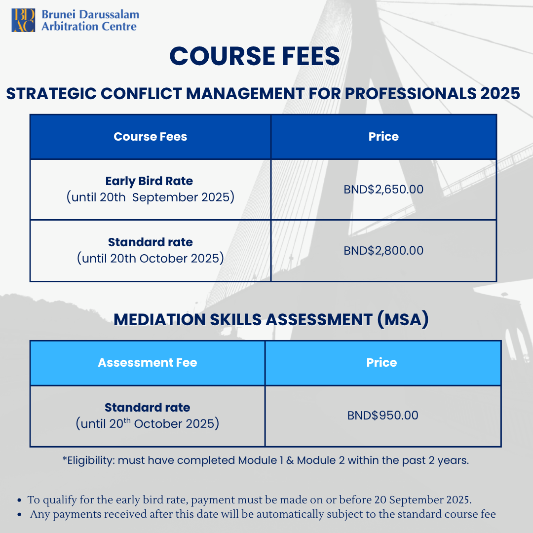 BDAC SCMP Training Registration Form